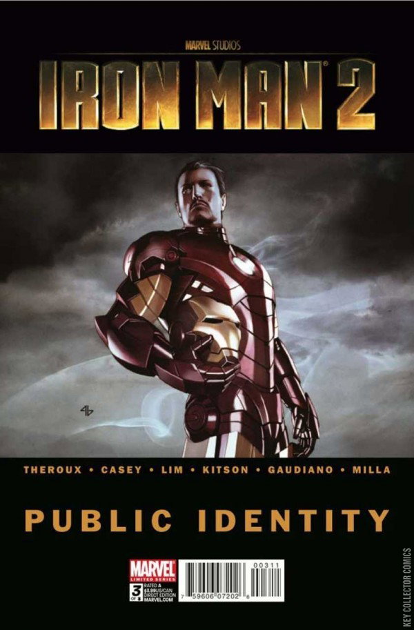 Iron Man 2: Public Identity #3 Published May 2010 | Key