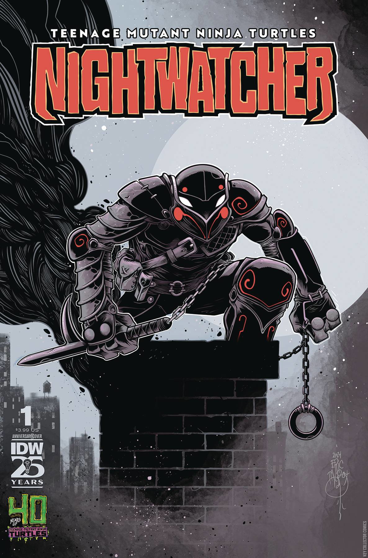 Teenage Mutant Ninja Turtles: Nightwatcher #1 Variant Publi