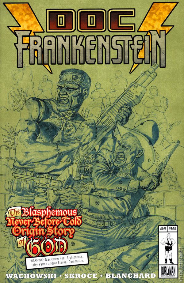 Doc Frankenstein #6 Sketch Published November 2007 | K