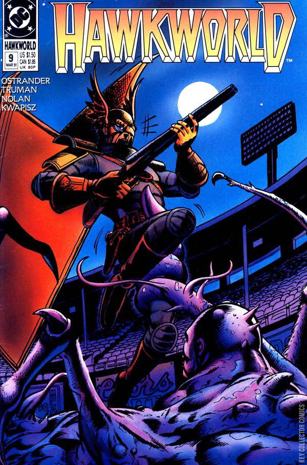 Hawkworld #9 Published March 1991 | Key Collector Comics