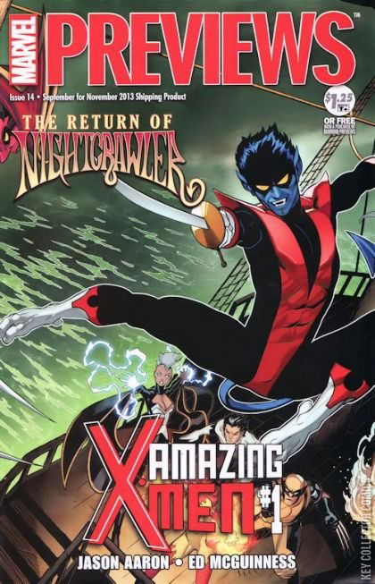 Marvel Previews #14 Published August 2013 | Key Collect