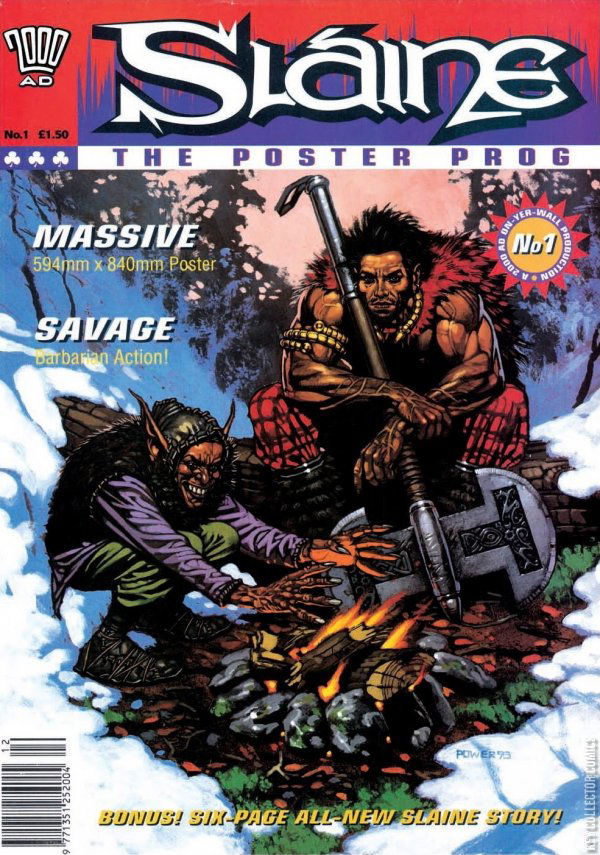 2000 AD: Slaine - The Poster Prog by Fleetway Quality | Key Collector ...