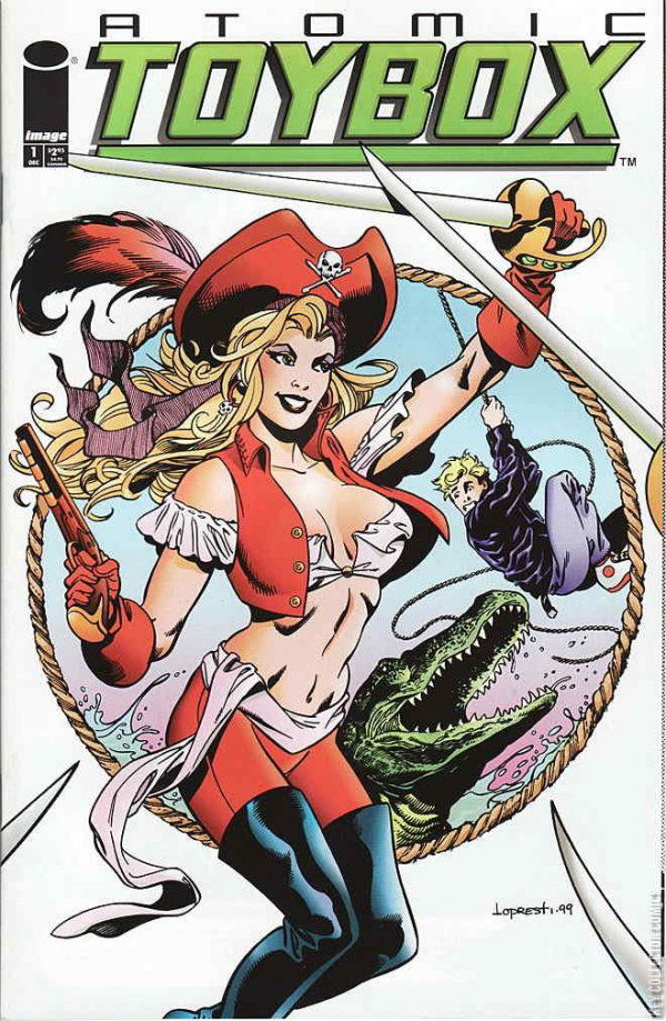 Atomic Toybox #1 Variant Published December 1999 | Key