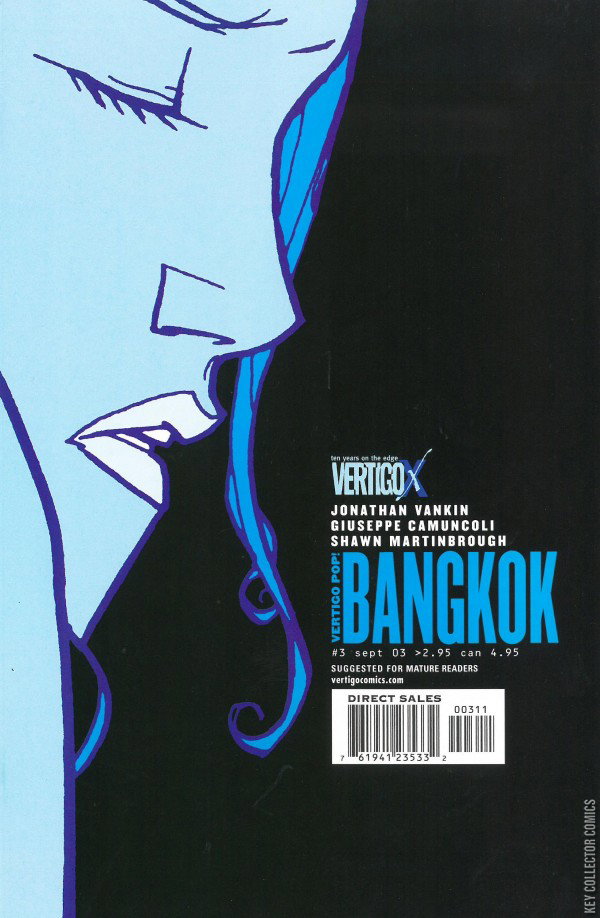 Vertigo Pop! Bangkok #3 Published September 2003 | Key