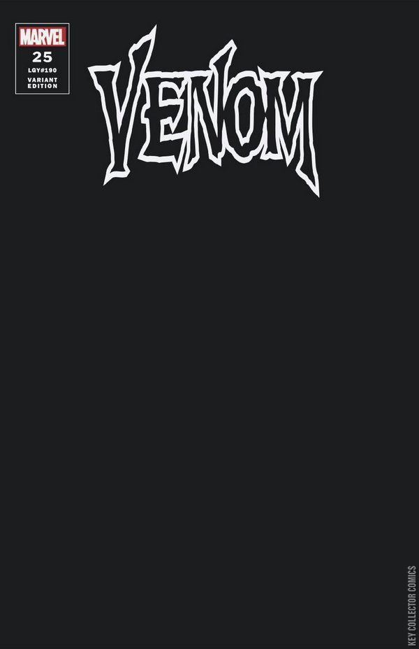 Venom #25 Blank Published May 2020 | Key Collector Comics