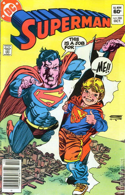Superman #388 Newsstand Published October 1983 | Key C