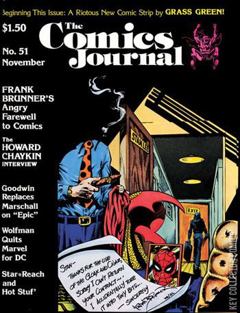 Comics Journal #51 Published November 1979 | Key Collec