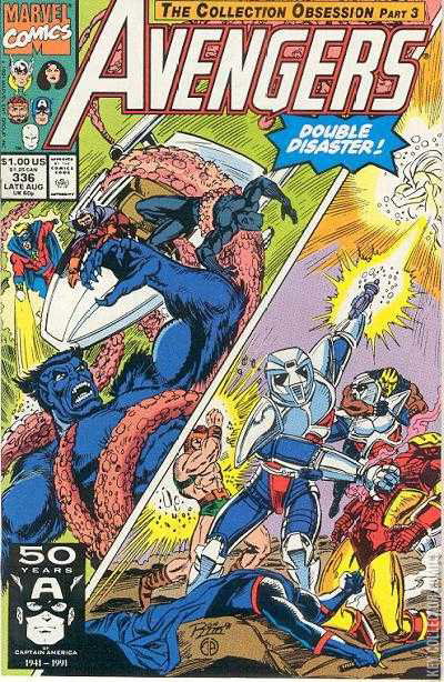 Avengers, The #336 Published August 1991 | Key Collecto