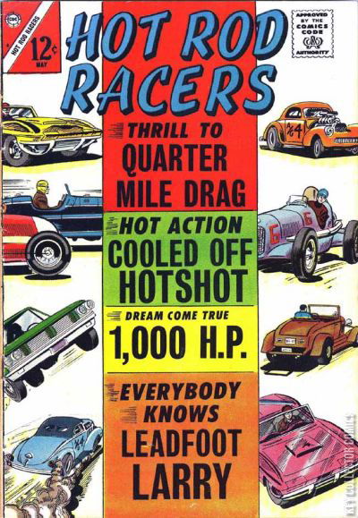 Hot Rod Racers #8 Published May 1966 | Key Collector Comics