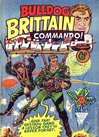 Bulldog Brittain Commando! #5 UK Edition Published January