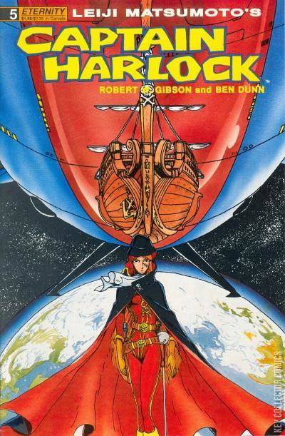 Captain Harlock #5 Published February 1990 | Key Collec