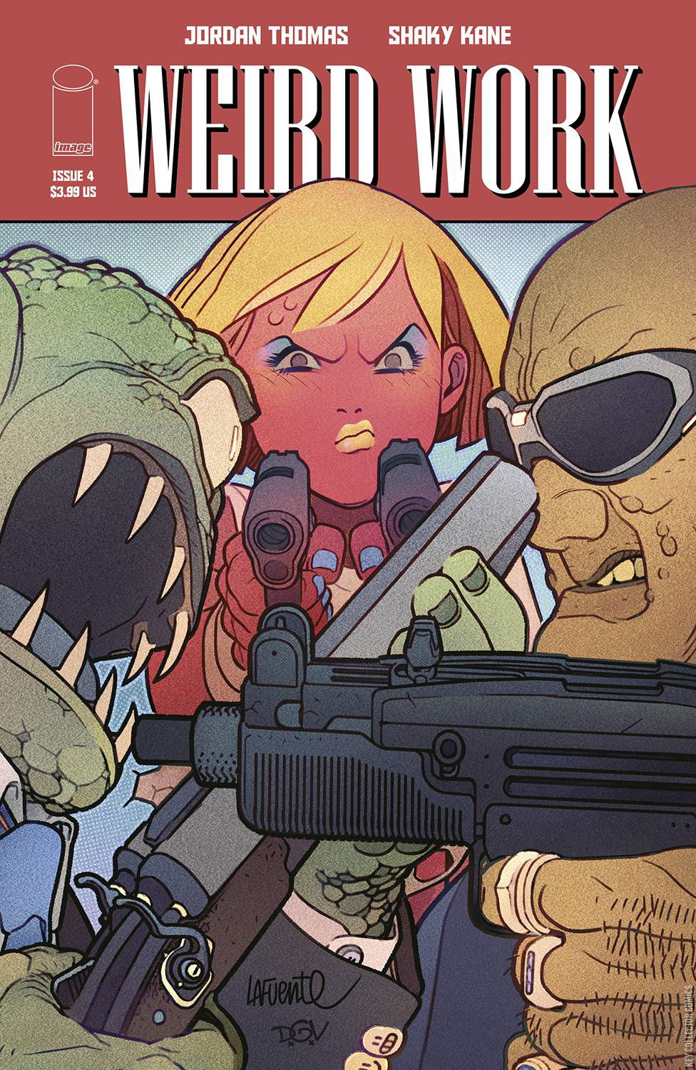 Weird Work #4 Variant Published October 2023 | Key Col