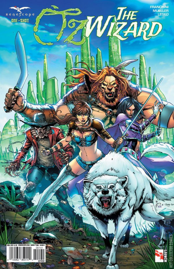 Grimm Fairy Tales Presents: Oz - The Wizard #1 Variant Publ