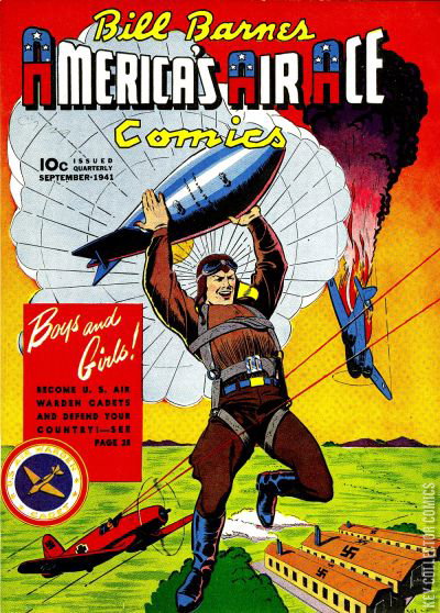 Bill Barnes, America's Air Ace Comics #4 Published September