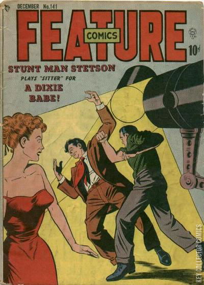 Feature Comics #141 Published December 1949 | Key Colle
