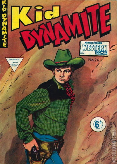 Kid Dynamite Western Comic #26 UK Edition Published January