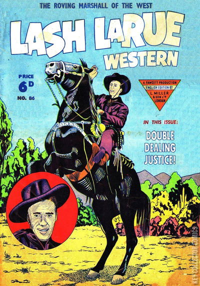 Lash LaRue Western #86 UK Edition Published January 19