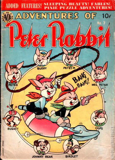 Peter Rabbit #7 Published January 1950 | Key Collector