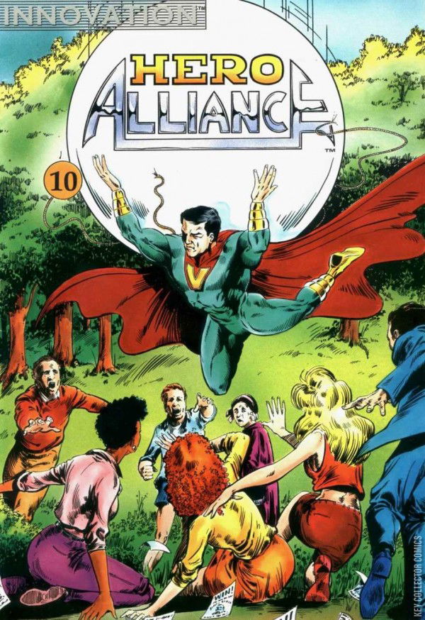 Hero Alliance #10 Published October 1990 | Key Collecto
