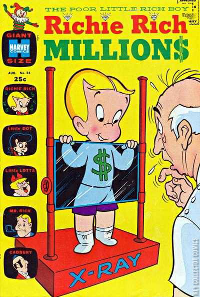 Richie Rich Millions #24 Published December 1969 | Key