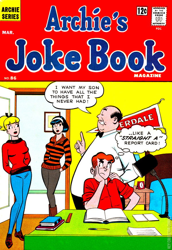 Archie's Joke Book Magazine #86 Published March 1965