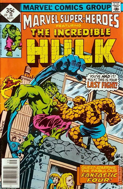 Marvel Super-Heroes #74 Whitman Published September 19