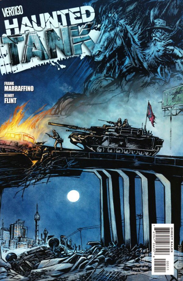 The Haunted Tank #5 Published April 2009 | Key Collecto