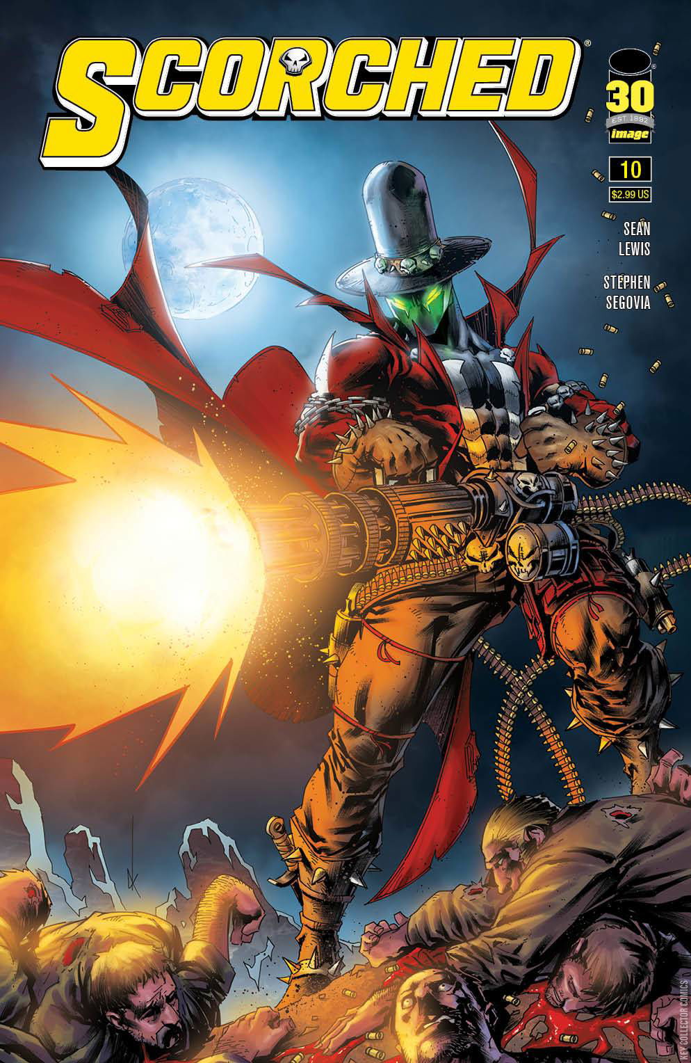 Spawn: Scorched #10 Variant Published September 2022
