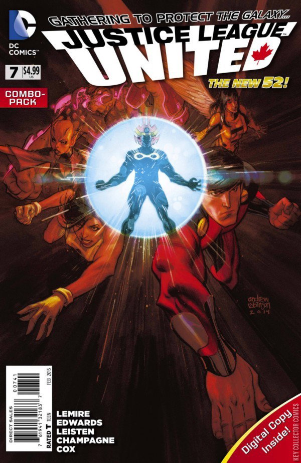 Justice League United #7 Combo Pack Published December