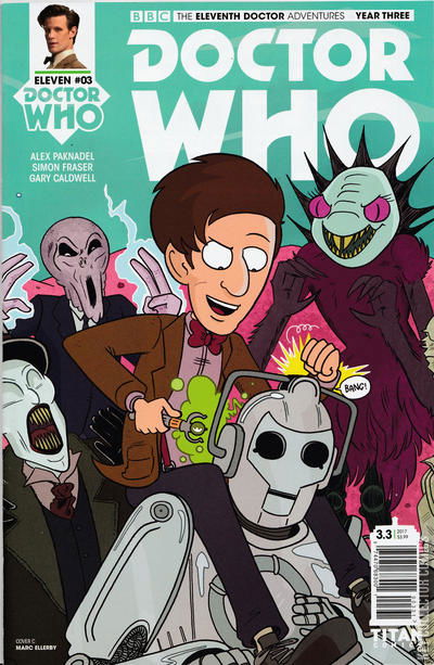Doctor Who: The Eleventh Doctor - Year Three #3 Variant Pub