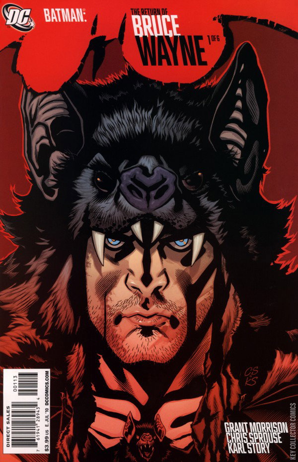 Batman: The Return of Bruce Wayne #1 3rd Print Published Ma