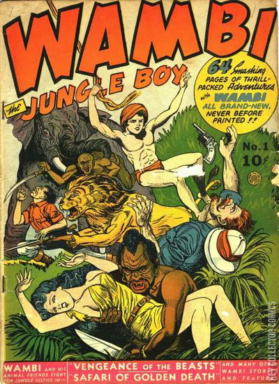 Wambi, Jungle Boy by Fiction House | Key Collector Comics