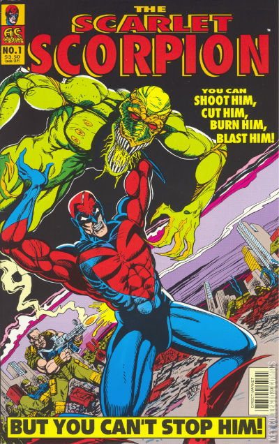 Scarlet Scorpion/Darkshade #1 Published July 1995 | Key