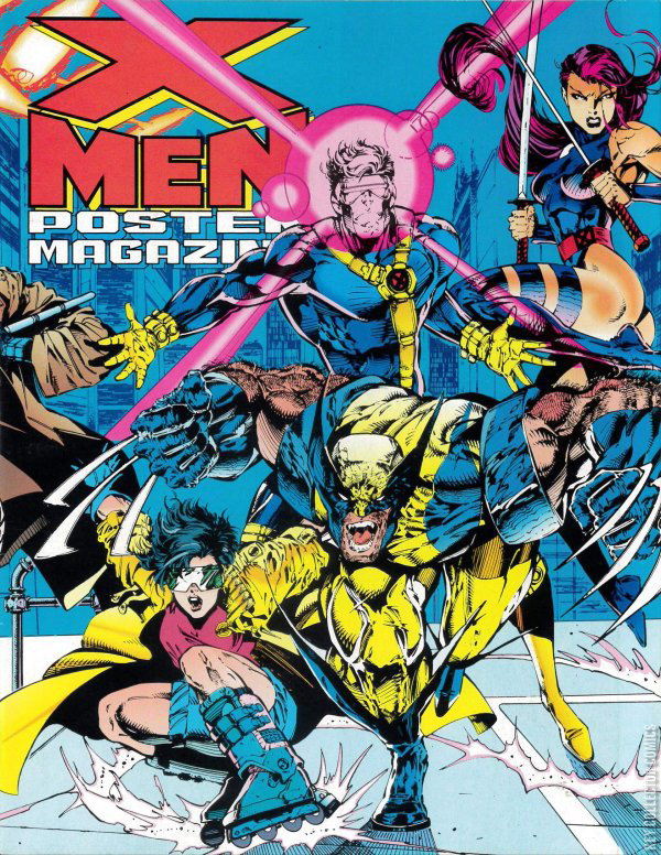 X-Men Poster Magazine #3 Published January 1994 | Key C