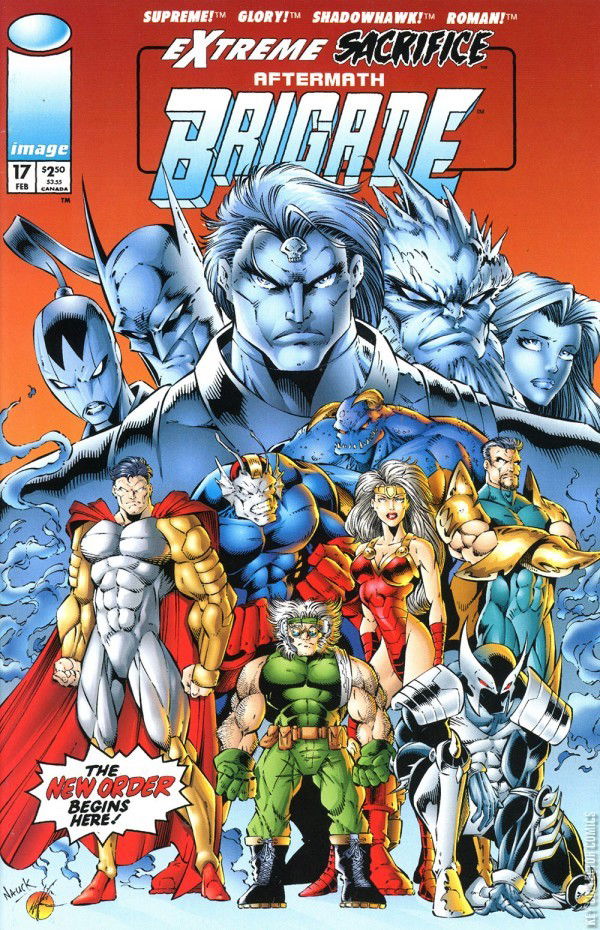 Brigade #17 Published February 1995 | Key Collector Comics