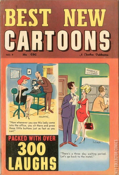 Best New Cartoons #8 Published January 1963 | Key Colle