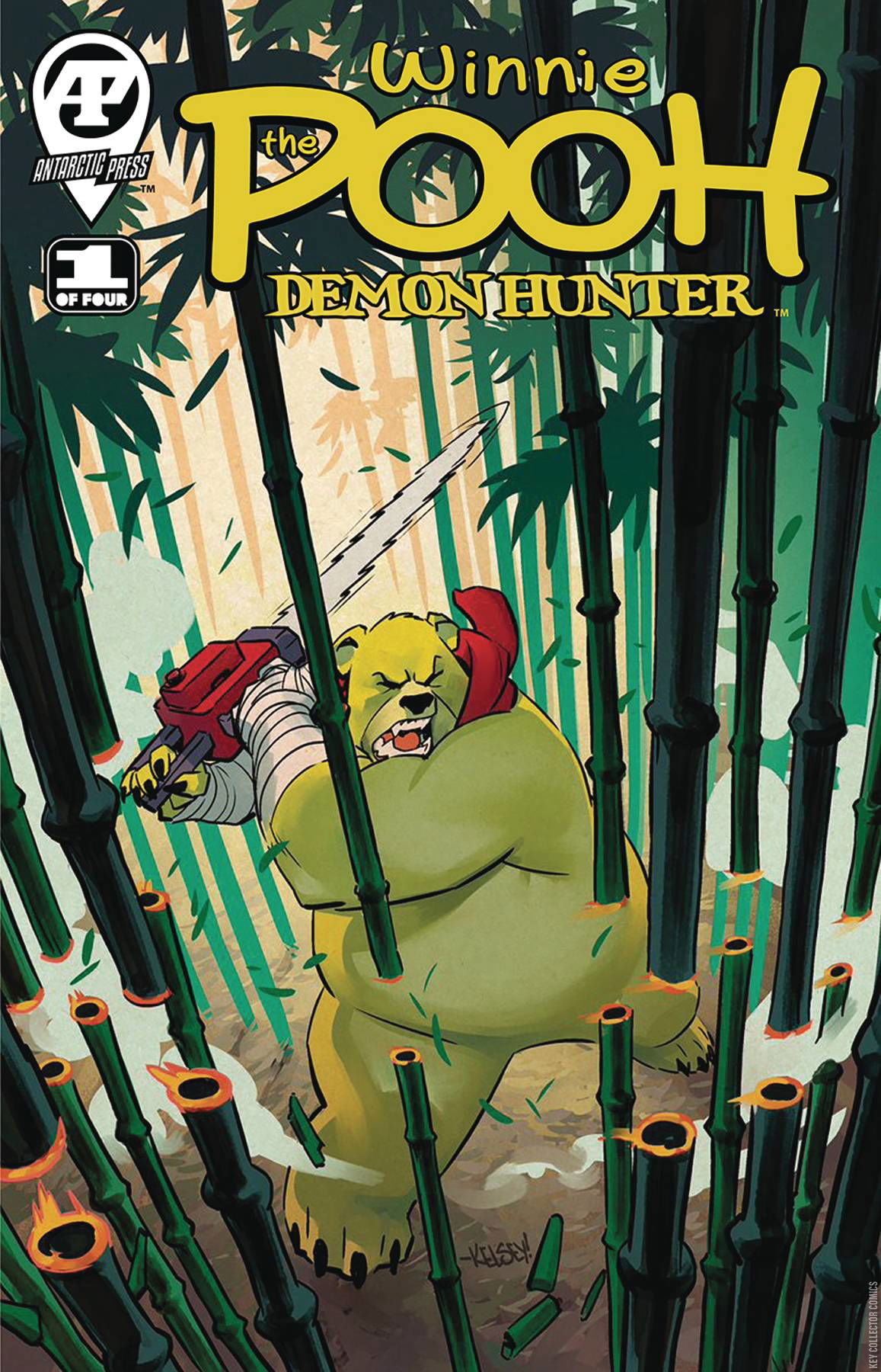 Winnie the Pooh: Demon Hunter by Antarctic Press | Key Collector Comics