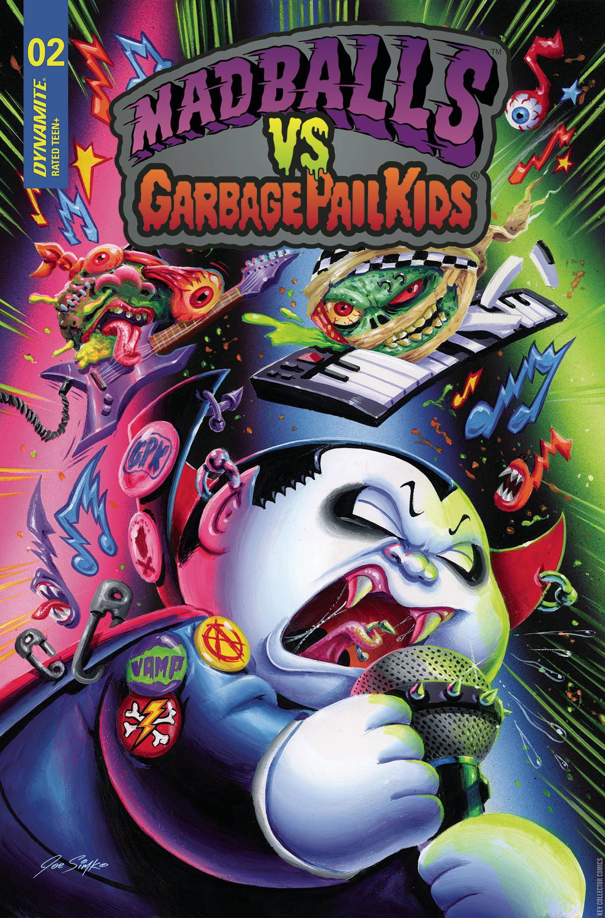 Madballs vs. Garbage Pail Kids by Dynamite Entertainment | Key ...