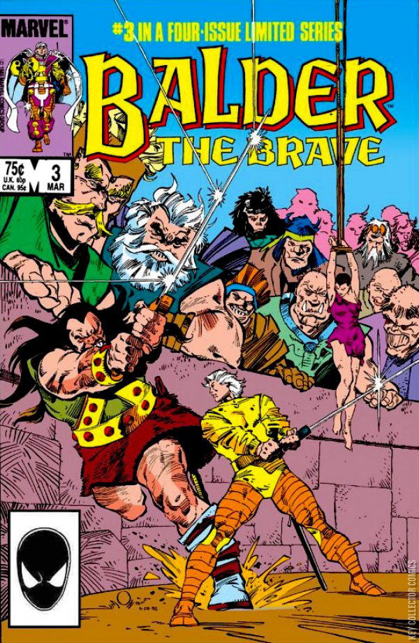 Balder the Brave #3 Published March 1986 | Key Collecto
