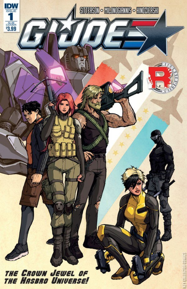 G.I. Joe #1 Variant Published December 2016 | Key Coll