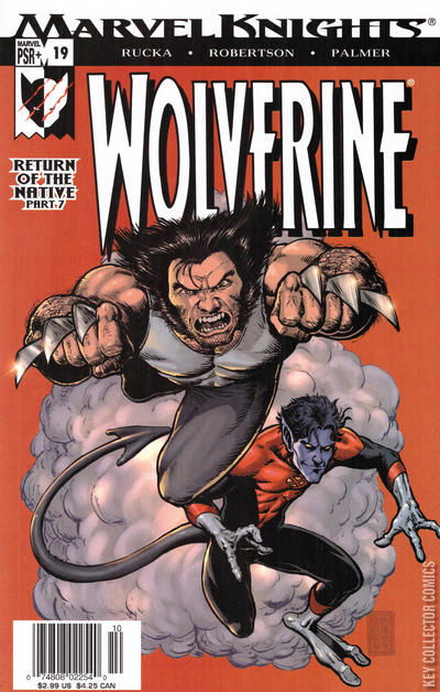 Wolverine #19 Newsstand Published November 2004 | Key