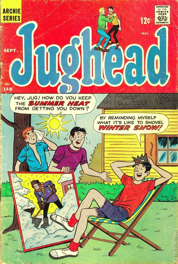 Archie's Pal Jughead #148 Published September 1967 | Ke