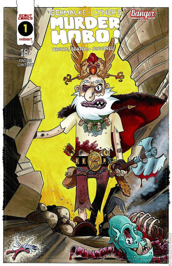 Murder Hobo: Beaten, Broken and Buggered #1 Exclusive Publi