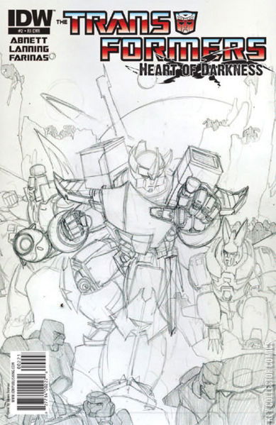 Transformers: Heart of Darkness #2 Variant Published April