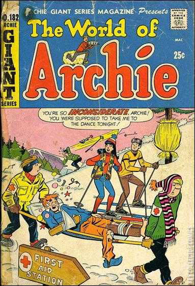Archie Giant Series Magazine #182 Published February 19