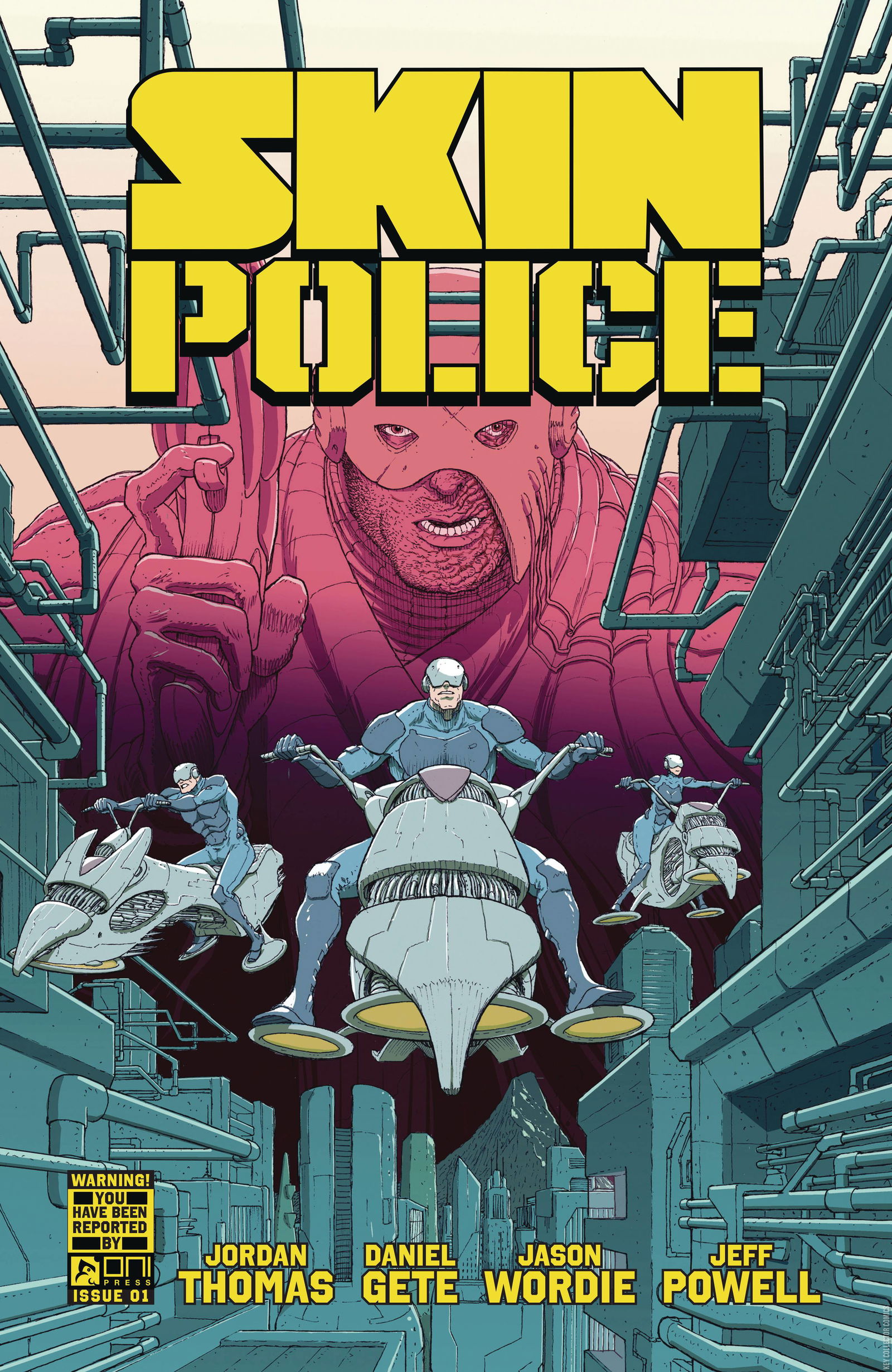 Skin Police #1 Variant Published October 2024 | Key Co
