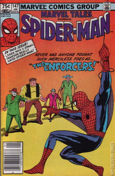 Marvel Tales #147 Canadian Published January 1983 | Ke