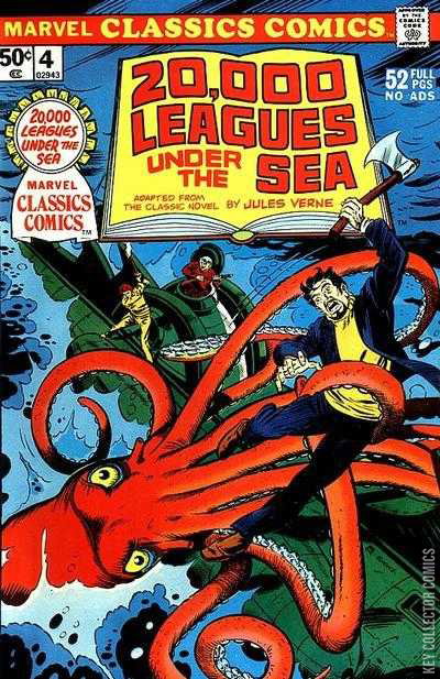 Marvel Classics Comics #4 Published April 1976 | Key Co