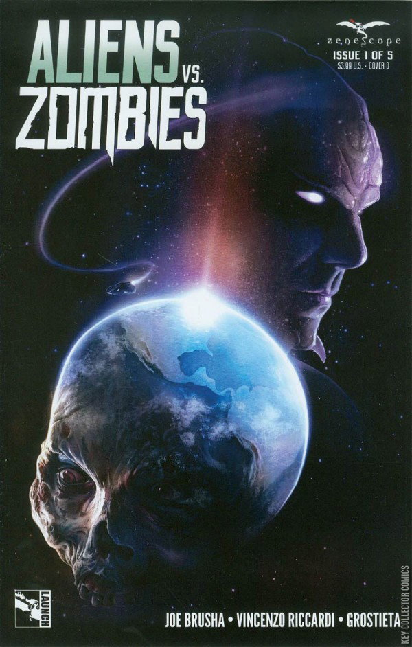Aliens vs. Zombies #1 Variant Published July 2015 | Ke