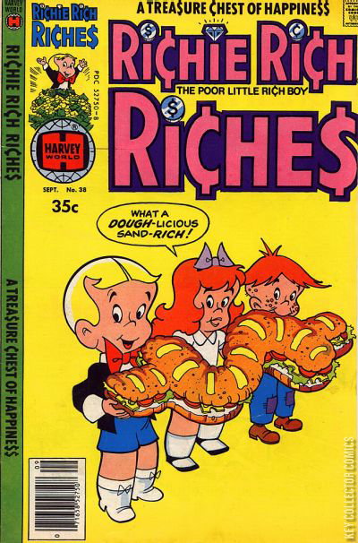 Richie Rich Riches #38 Published September 1978 | Key C
